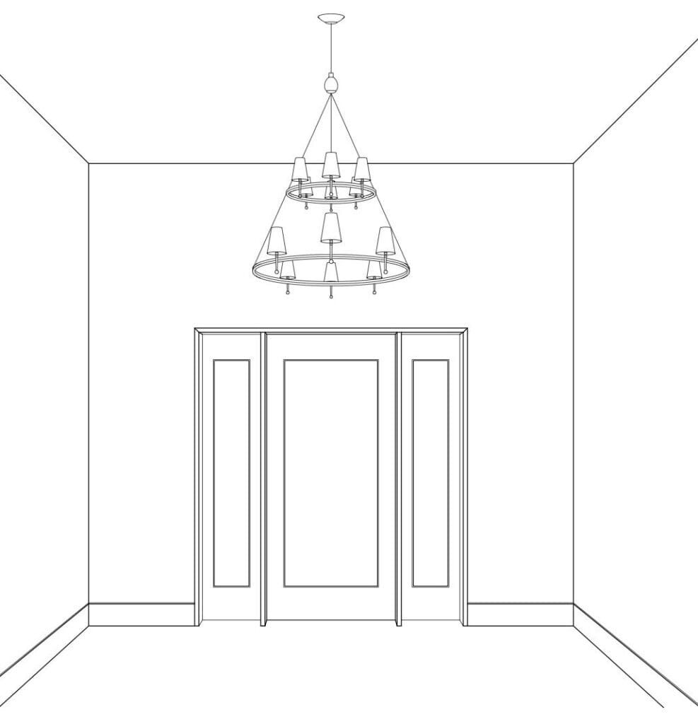 Lighting 101 Class Perfect Ceiling Light Placement - Lara Michelle ...