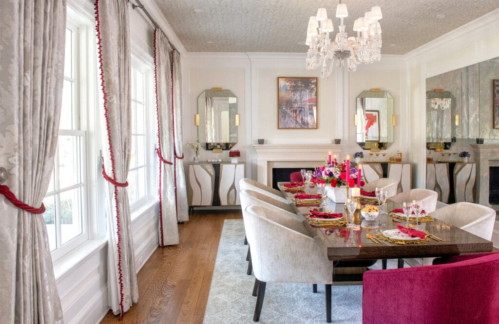 Dining Room Portfolio - Lara Michelle Beautiful Interiors