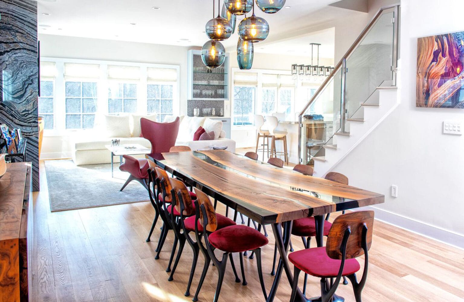 Dining Room Portfolio - Lara Michelle Beautiful Interiors