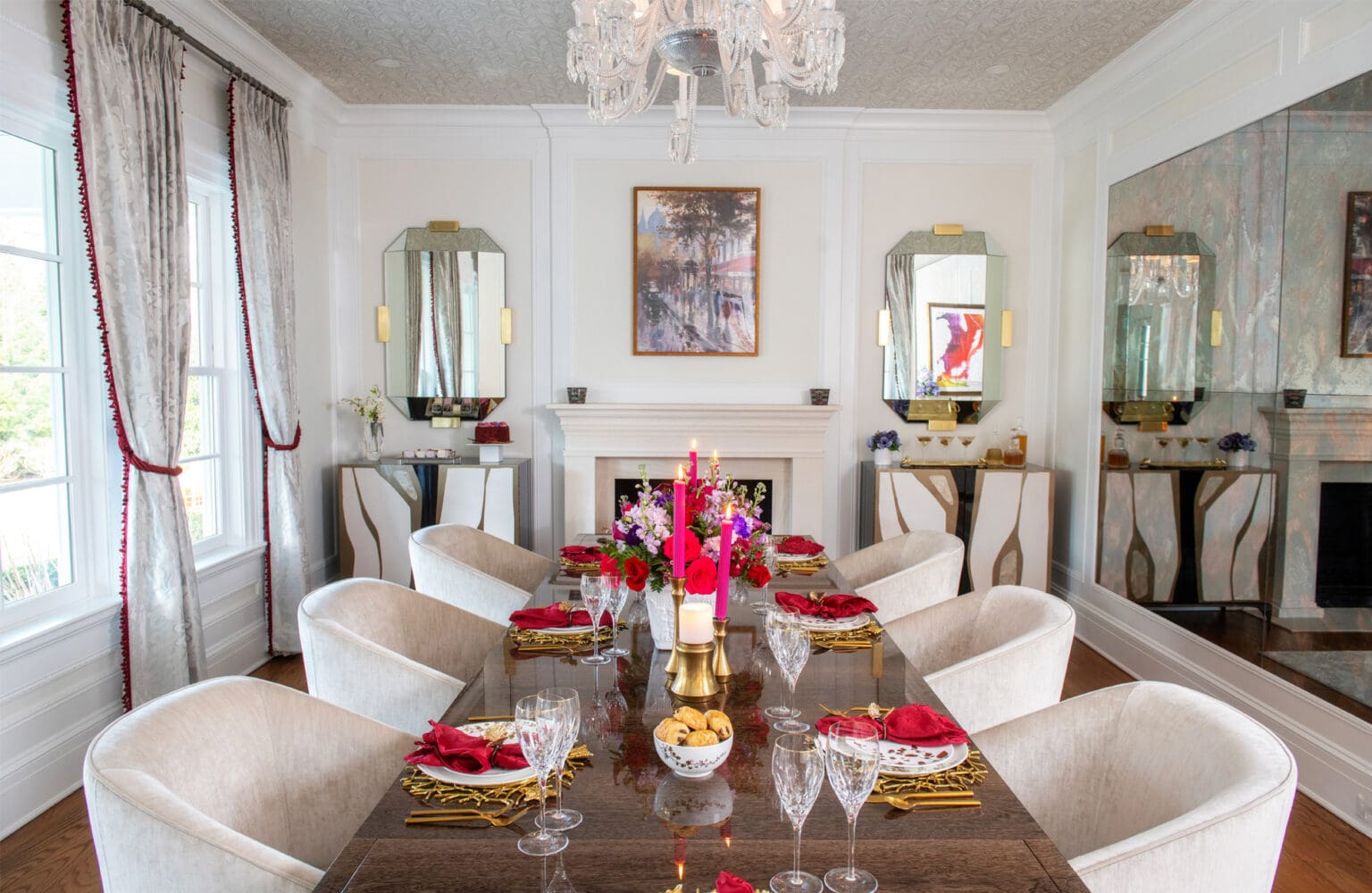 Dining Room Portfolio - Lara Michelle Beautiful Interiors
