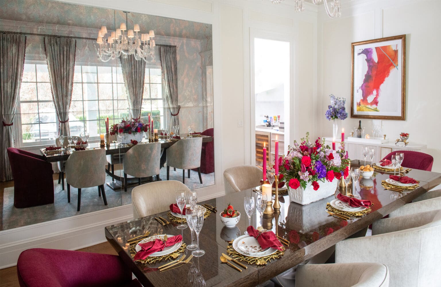 Dining Room Portfolio - Lara Michelle Beautiful Interiors