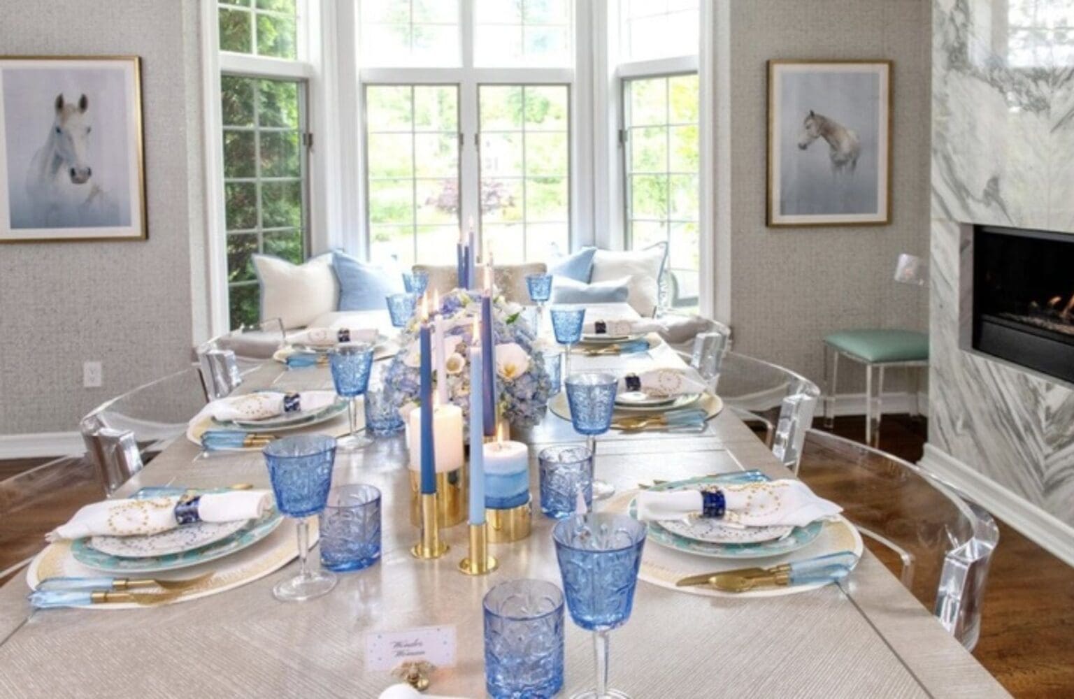 Dining Room Portfolio - Lara Michelle Beautiful Interiors