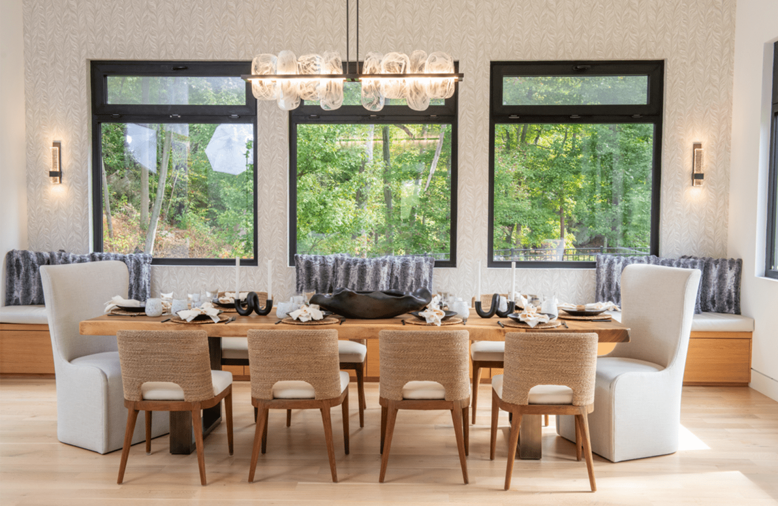 Dining Room Portfolio - Lara Michelle Beautiful Interiors